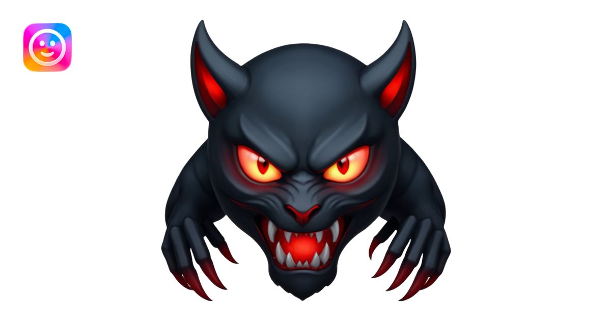 lurk demon emoji | AI Emoji Generator