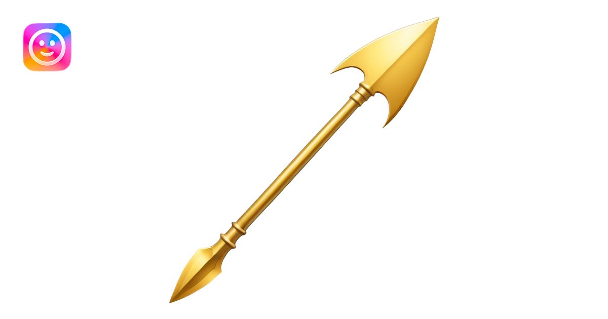 golden spear emoji | AI Emoji Generator