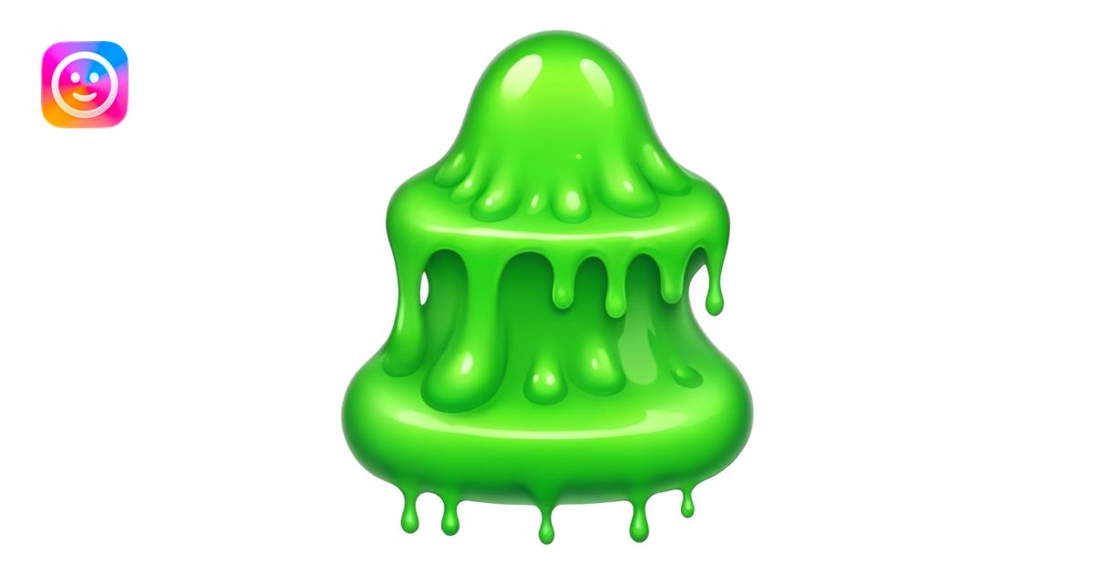 Partners in slime emoji | AI Emoji Generator