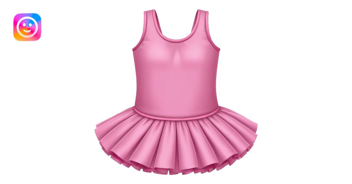 only Tutu: pink emoji | AI Emoji Generator