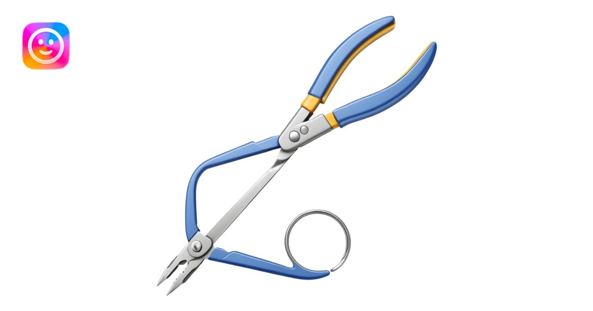 needle nose Pliers emoji | AI Emoji Generator