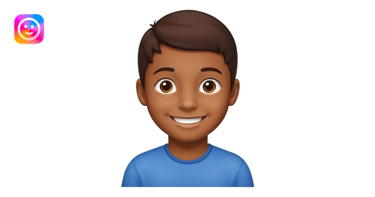 Six seven kid emoji | AI Emoji Generator