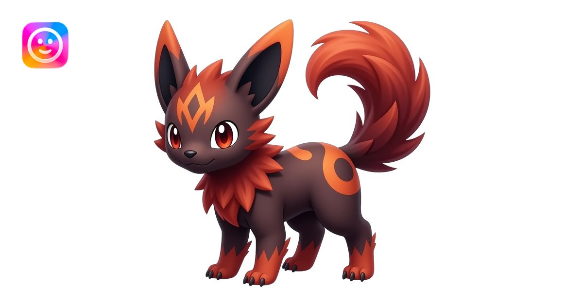Gothic reddish Dark bright warm-gradient edgy exotic painted Fakémon ...