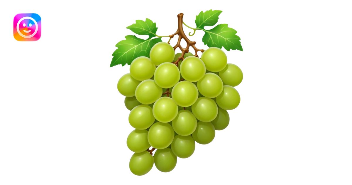 green grape emoji | AI Emoji Generator