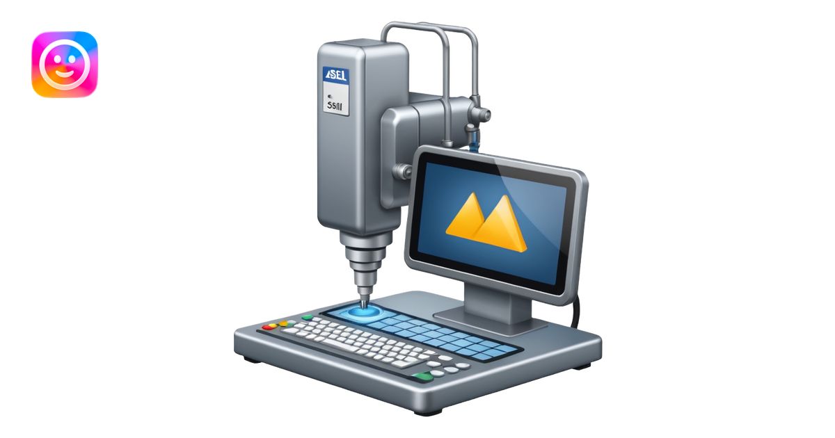 ASML semiconductor equipment emoji | AI Emoji Generator