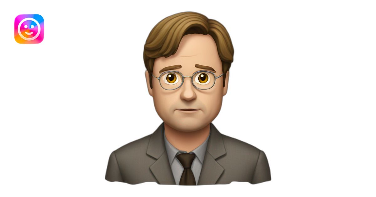 Dwight schrute emoji | AI Emoji Generator