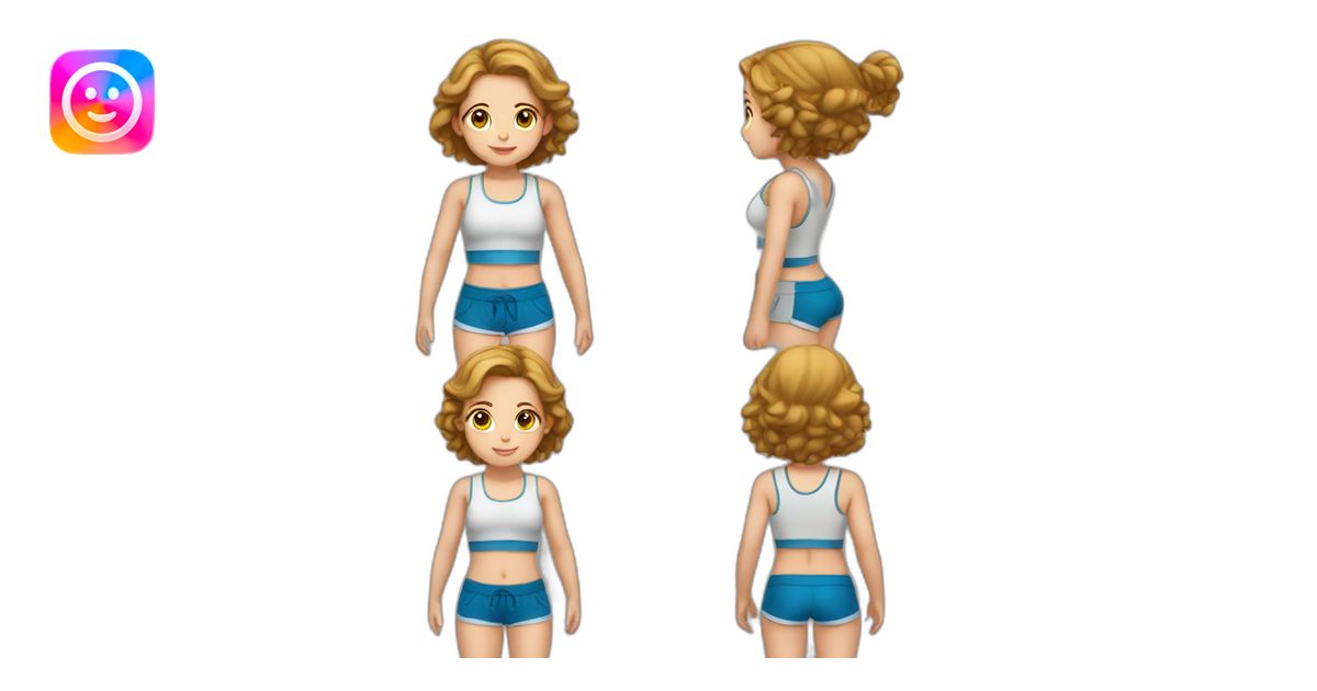 upperbody female young child girl light skin athletic midriff cute ...
