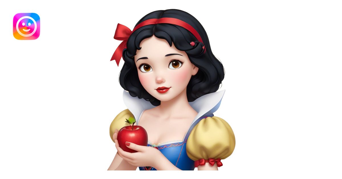 Cinematic Realistic Snow White Portrait, depicted with lifelike skin ...