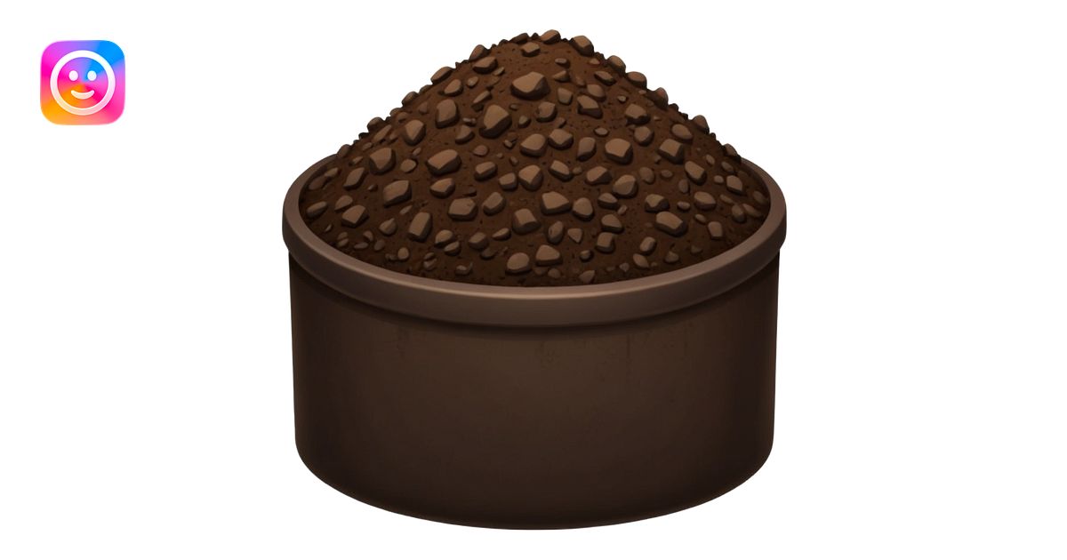 Soil emoji | AI Emoji Generator