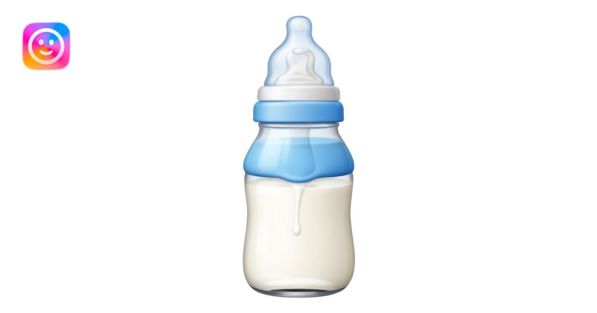 Baby bottle. emoji | AI Emoji Generator