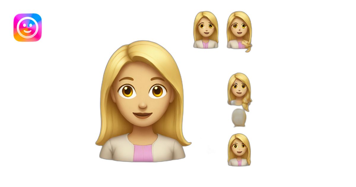 Female emoji | AI Emoji Generator
