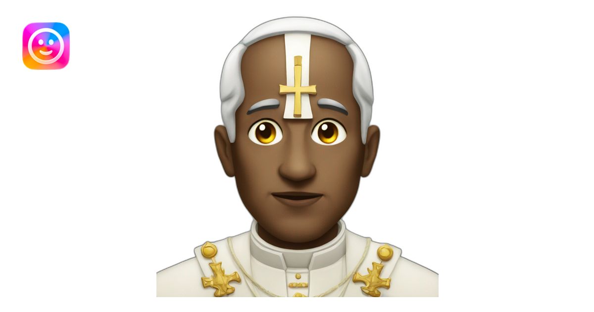 Pope doom avatar emoji | AI Emoji Generator