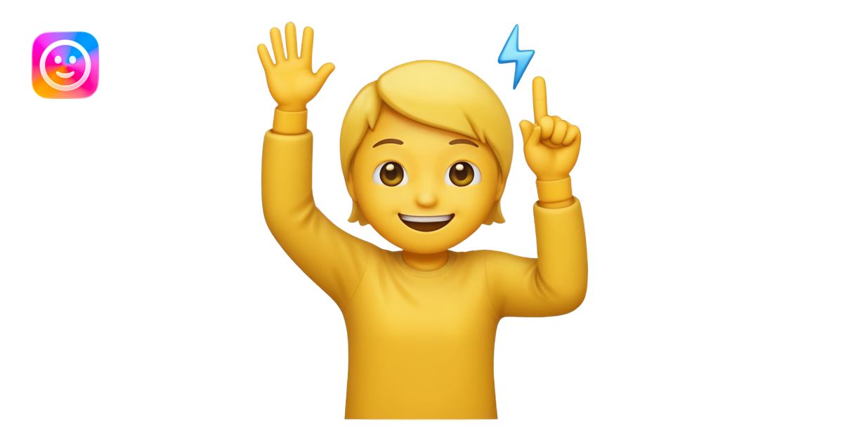 Emoji hitting the dab emoji | AI Emoji Generator