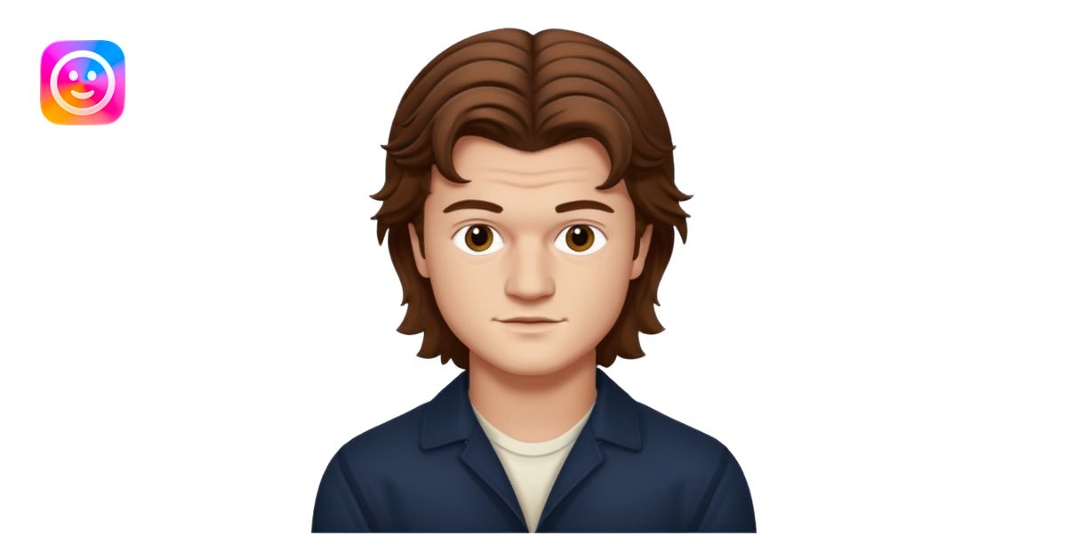 joe Keery emoji | AI Emoji Generator
