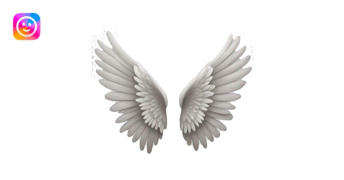 Wings both Left and right side emoji | AI Emoji Generator
