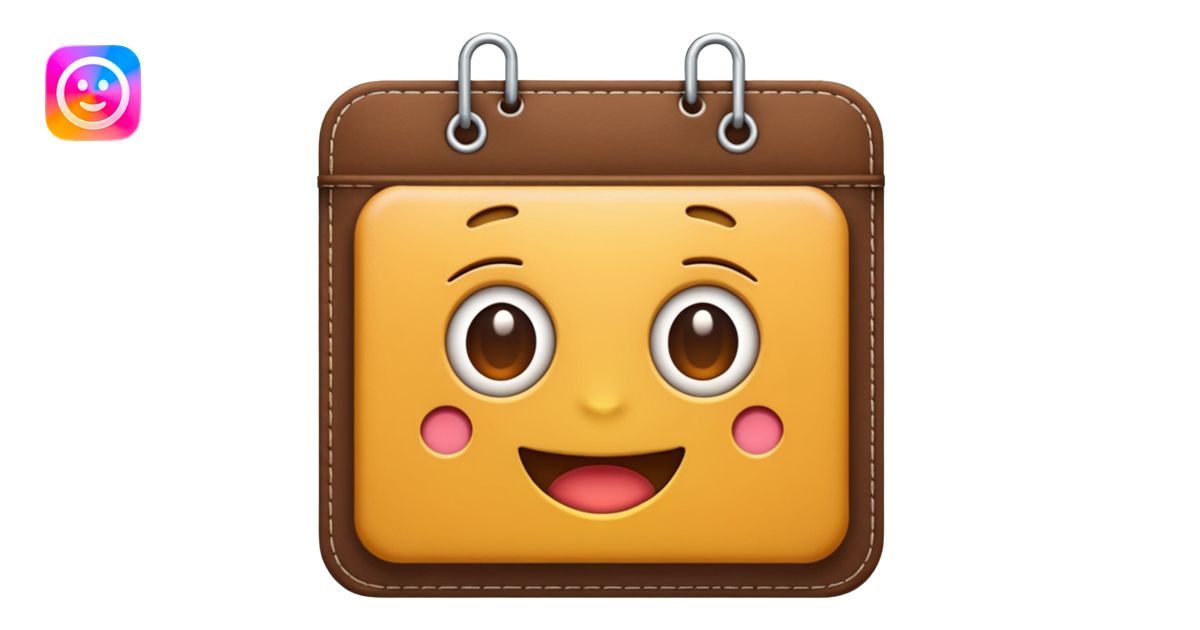 crie um emoji de uma agenda emoji | AI Emoji Generator
