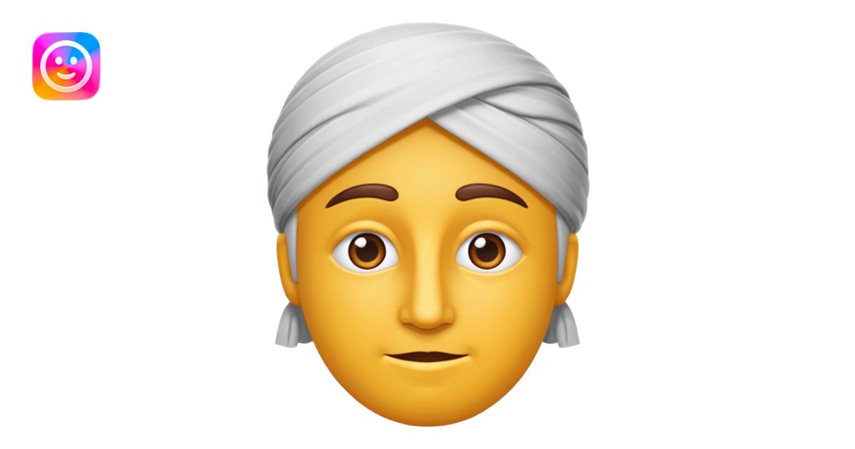 Mavi yuvarlağın içinde beyaz tik emoji | AI Emoji Generator