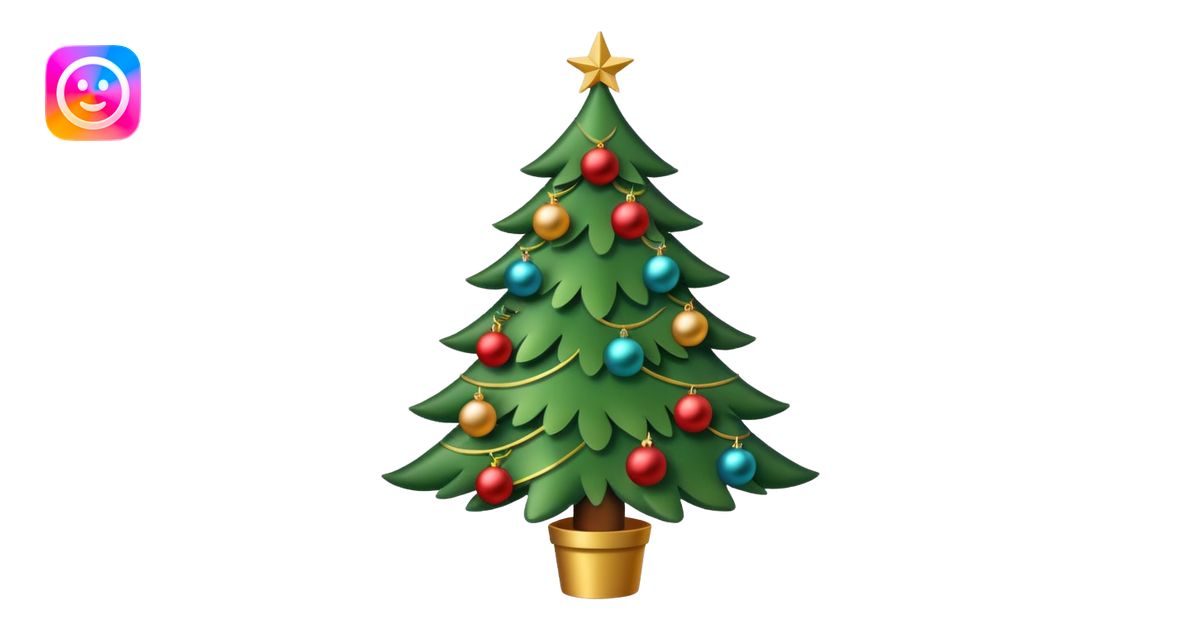 christmas tree emoji | AI Emoji Generator