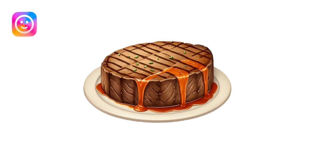 Retro Restaurant Sign steak emoji | AI Emoji Generator