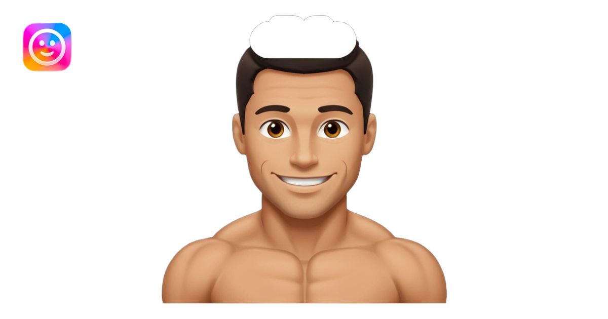 Giga chad emoji | AI Emoji Generator