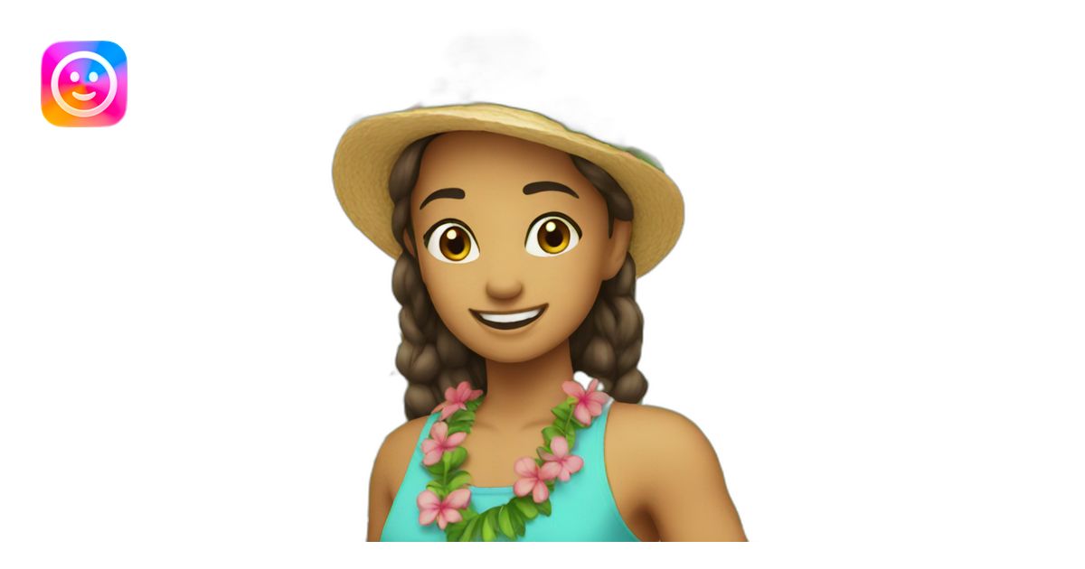 Aloha emoji | AI Emoji Generator
