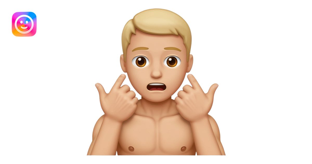 two hands stand alone making a choking gesture emoji | AI Emoji Generator