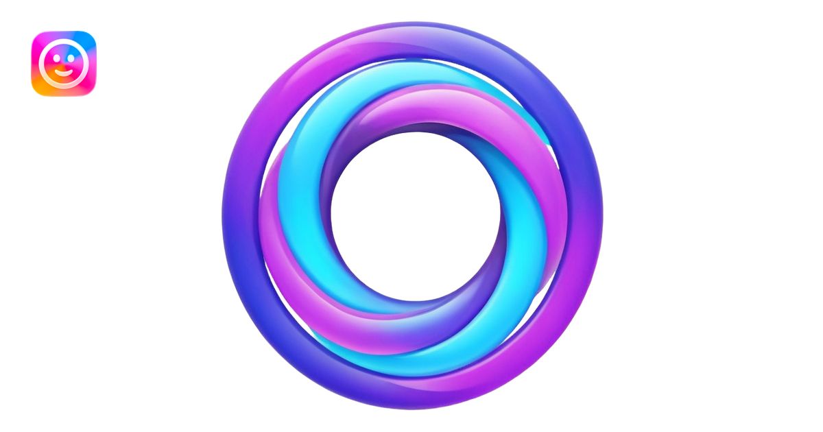 Futuristic retry symbol for a game: glowing circular energy ring with a ...