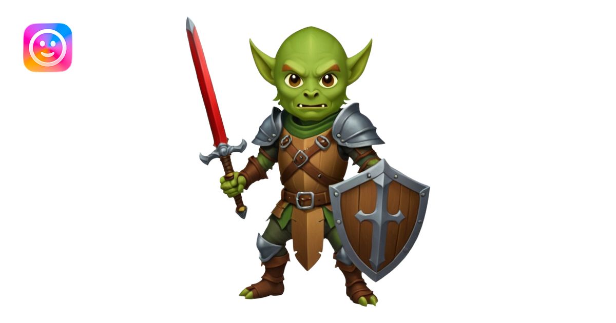 create a dnd style hobgoblin.png using 48x48 pixels size emoji | AI ...