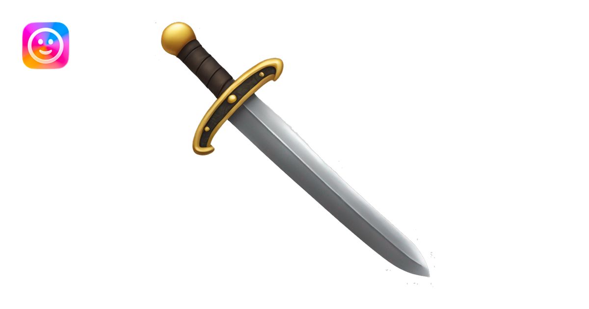 Sword in hand emoji | AI Emoji Generator