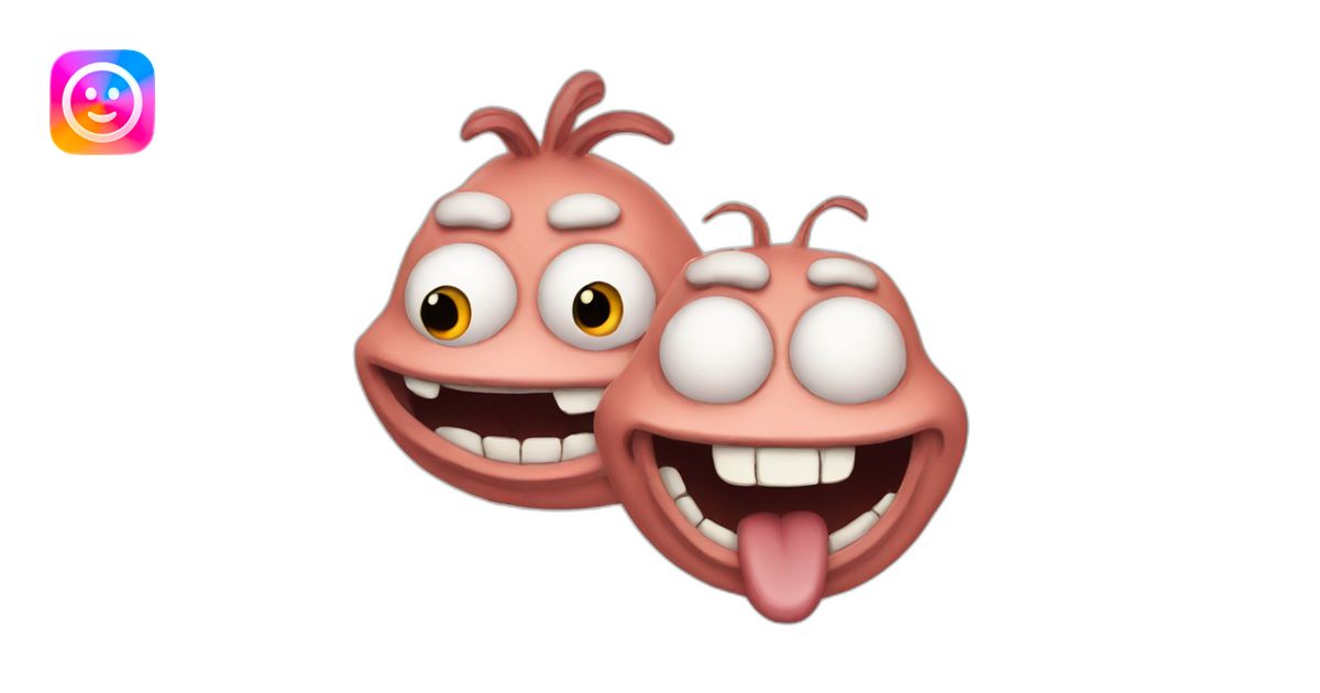 Stimpy and Ren emoji | AI Emoji Generator