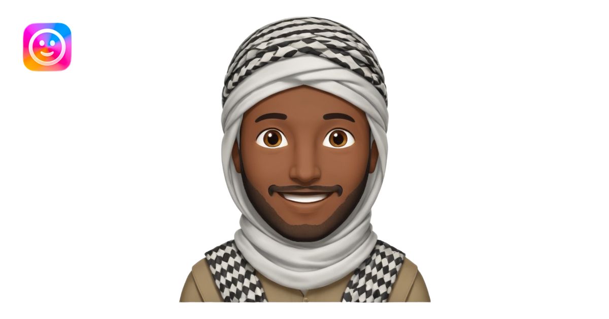 arabian emoji | AI Emoji Generator