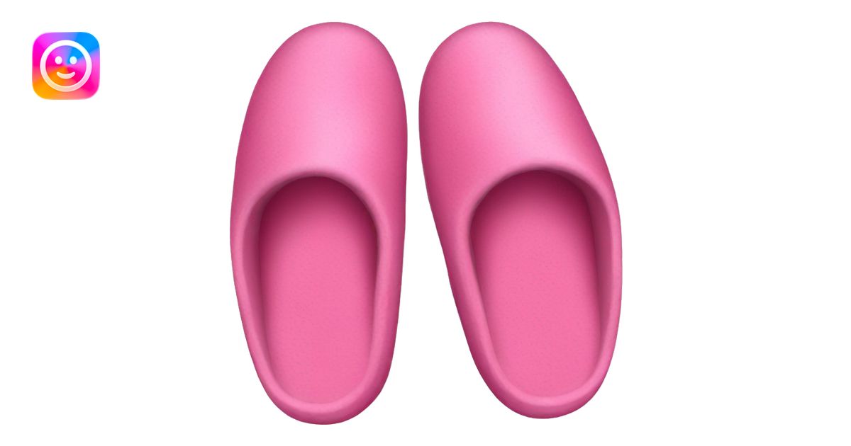 Pink slippers emoji | AI Emoji Generator