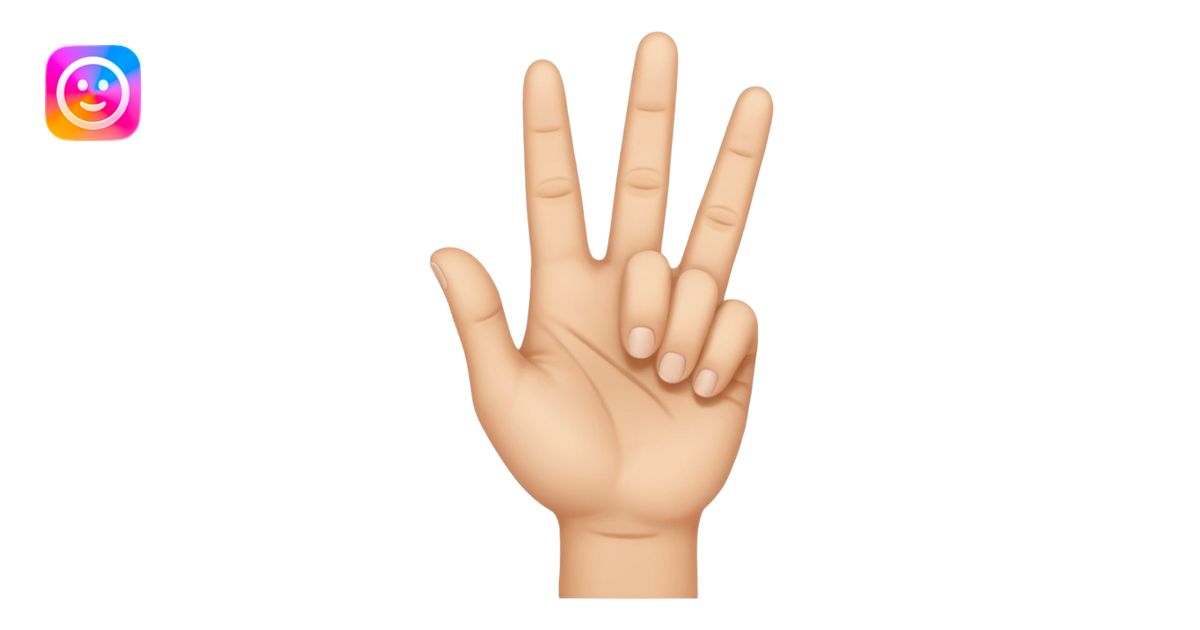 west side hand sign emoji | AI Emoji Generator