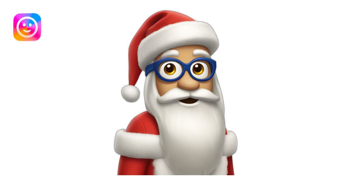 finding dory wearing santa suit emoji | AI Emoji Generator