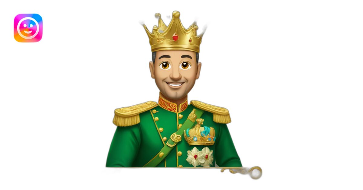 King Mohammed VI emoji | AI Emoji Generator