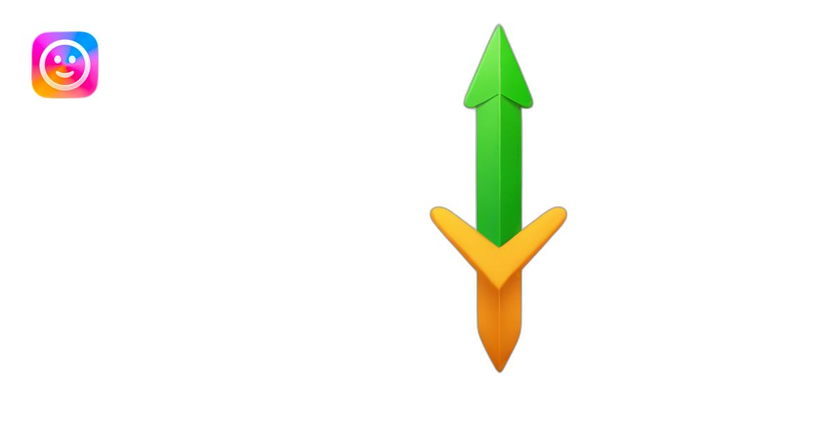 increase arrow emoji | AI Emoji Generator