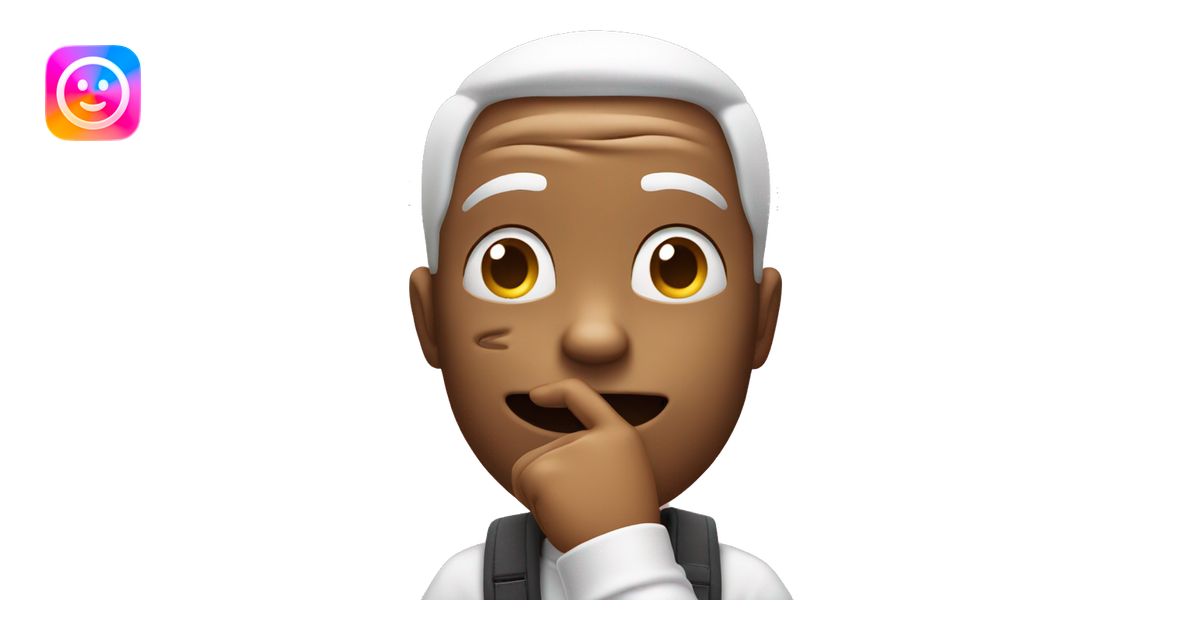 Smiley emoji with shy expression touching both of his middle fingers ...