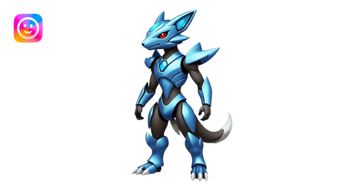 Futuristic Primagen-Protogen-Fakémon-Pokémon-creature-fusion (full body ...