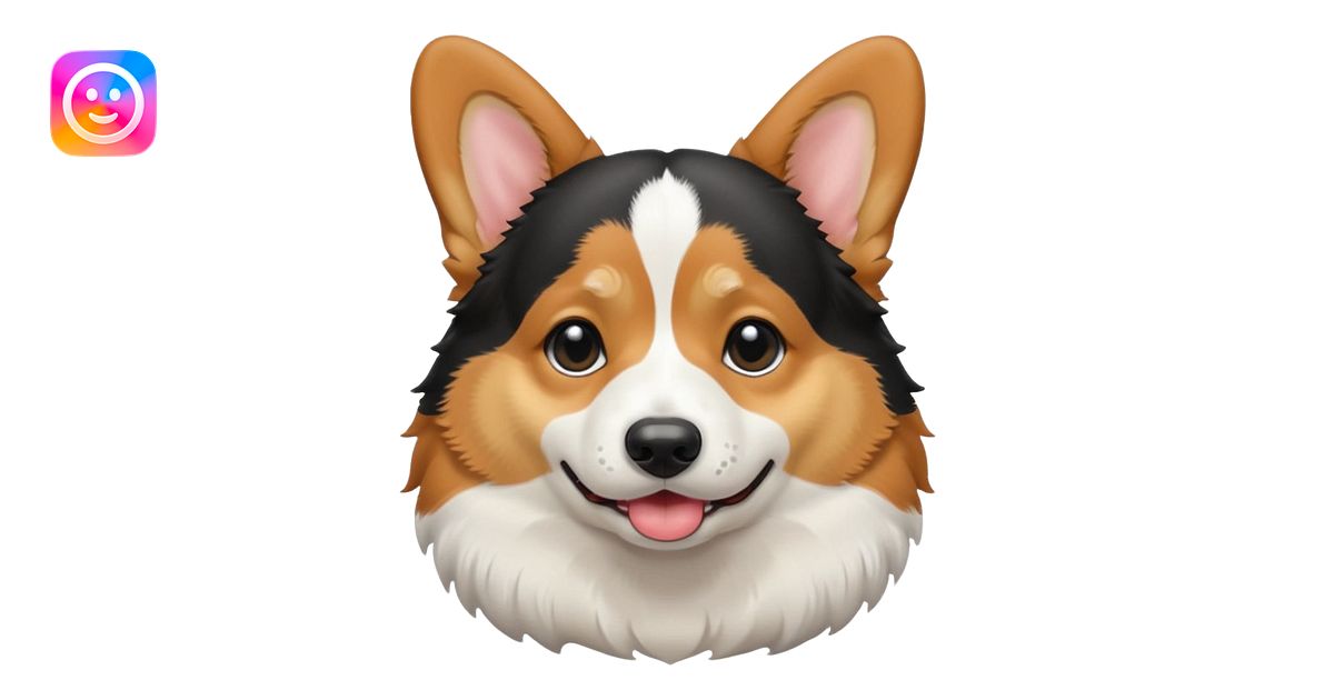 crying black tricolor corgi with no tail emoji | AI Emoji Generator