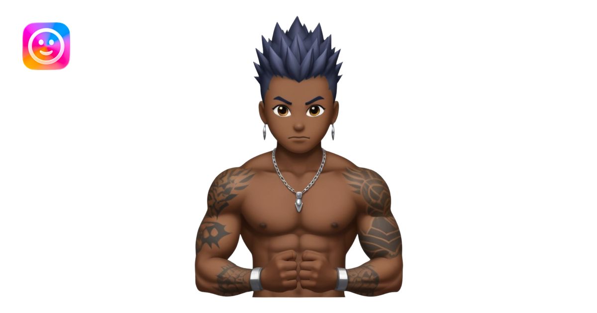 Sukuna megumi form emoji | AI Emoji Generator
