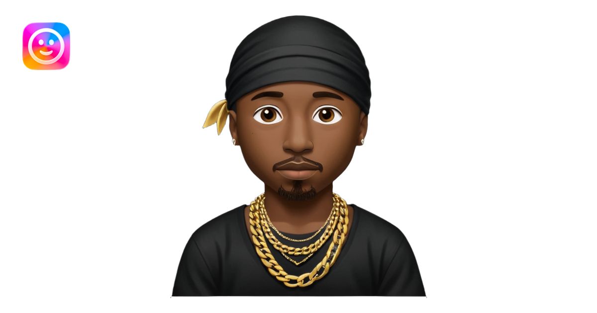 2pac emoji | AI Emoji Generator