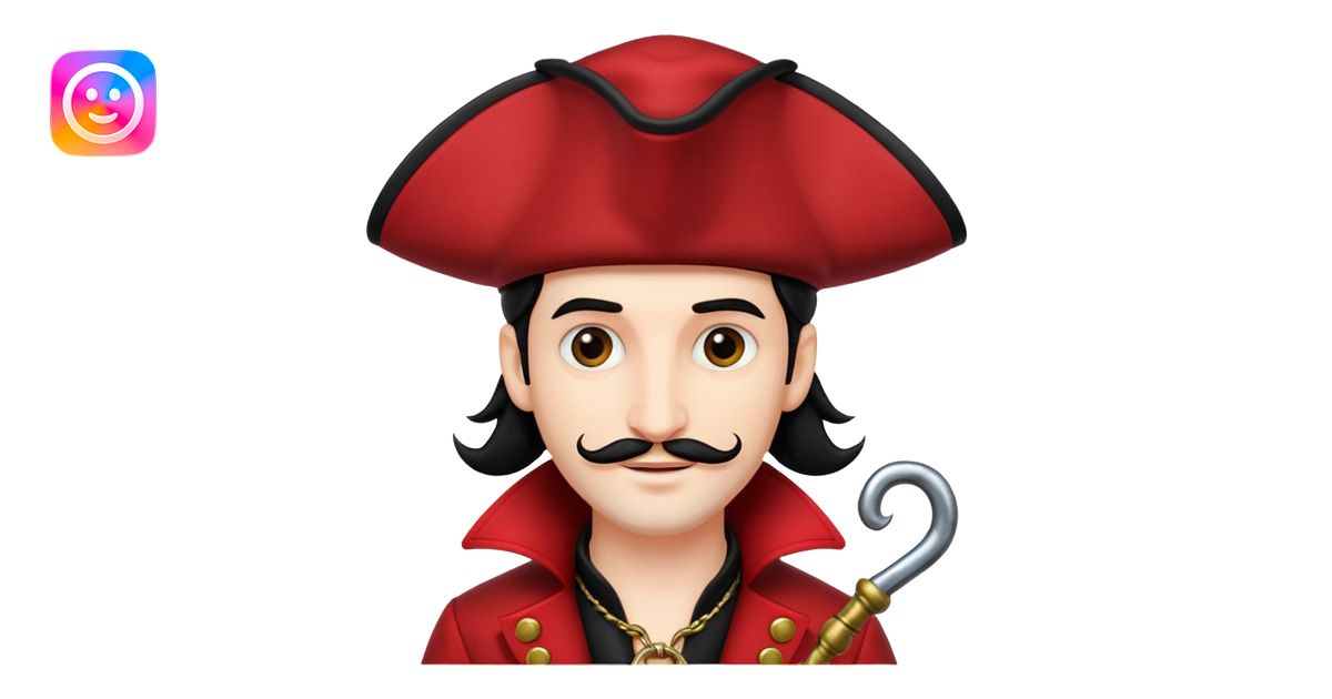 Captain Hook emoji | AI Emoji Generator