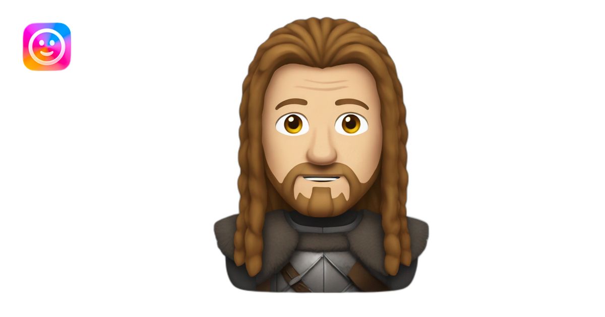 Ned Stark emoji | AI Emoji Generator