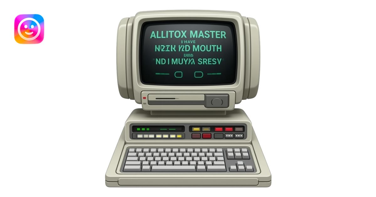 The allied master computer from I have no mouth and I must scream emoji ...