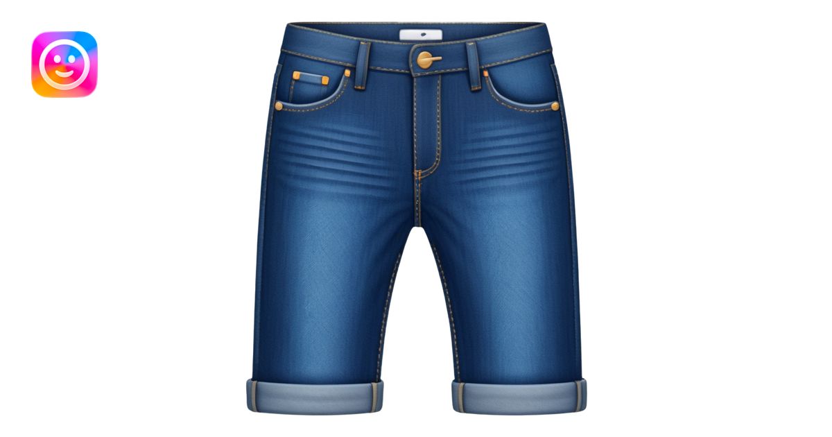 folded denim long length emoji | AI Emoji Generator