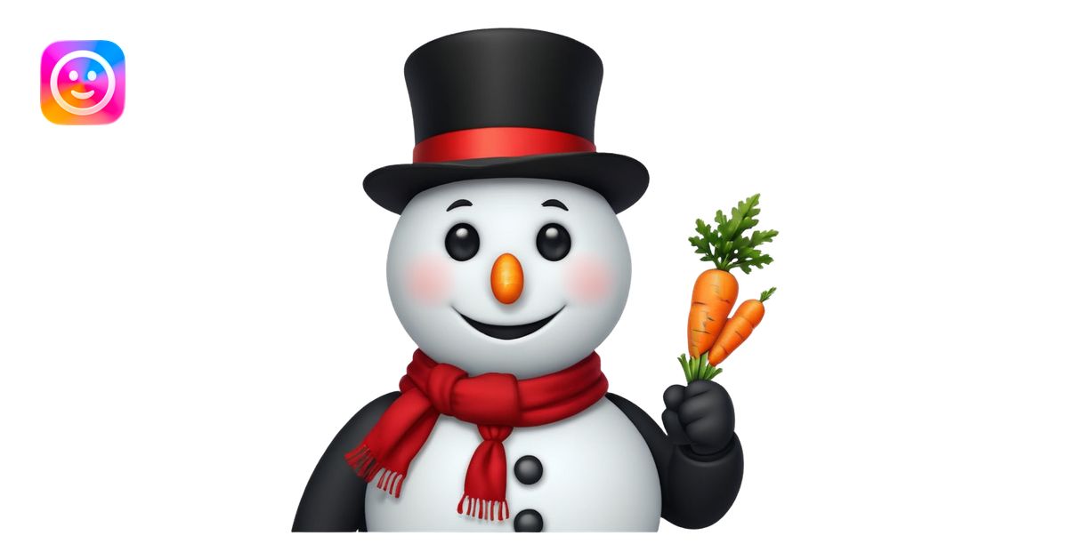 snowman thumbs up emoji | AI Emoji Generator
