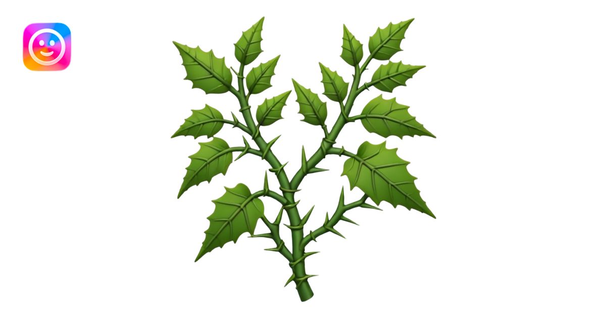 green vines with thorns sprouting design, 3D, extremely detailed ...