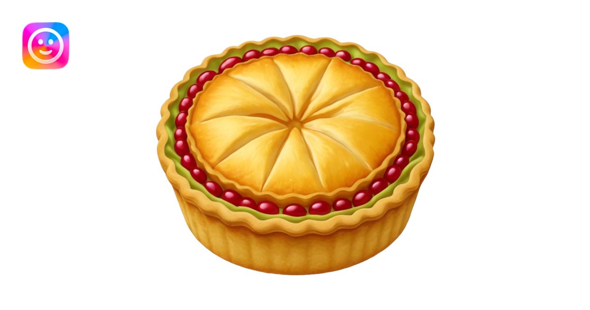 tart food in 3d style no faces emoji | AI Emoji Generator