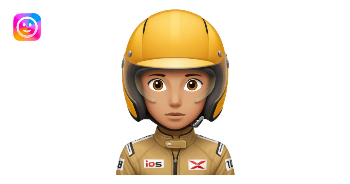 racing driver emoji | AI Emoji Generator