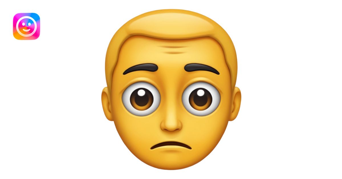 Make a distorted face emoji | AI Emoji Generator